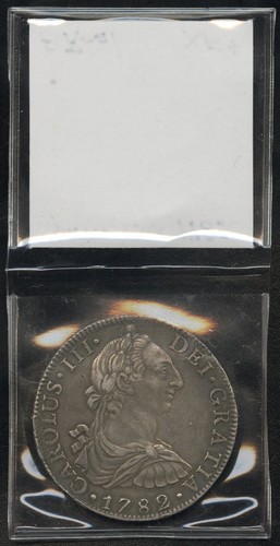 Mexico Coin 1782 8 Reales Silver Carolus III Spanish Colonial NO ...