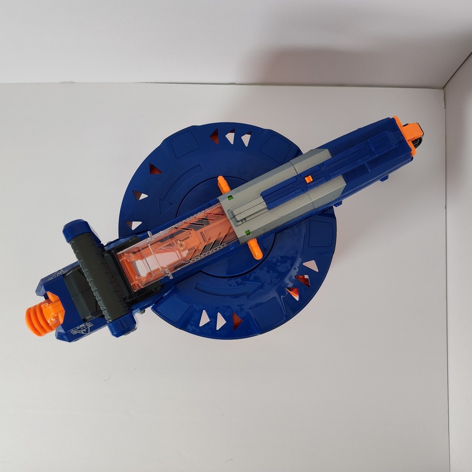 Hasbro Nerf N-Strike Elite Hail-Fire Blaster 8 Reload Clips & 74 Darts ...