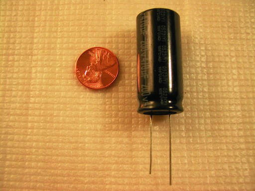 LOT 2 TAICON Radial electrolytic capacitor E-CAP bulk cap 200V 470uF ...