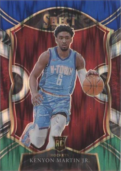 2020-21 Panini Select - Concourse Kenyon Martin Jr. #98 Blue White ...