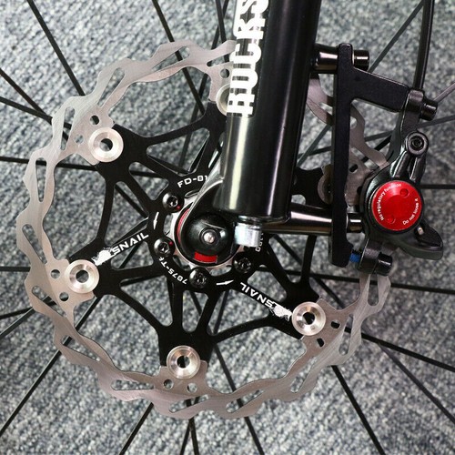 Bicycle Disc Brake Rotor MTB Bike Floating Rotors Heat Dissipation 160 ...