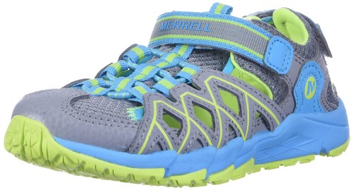 Merrell Girl's Hydro Quench (Toddler/Little Kid/Big Kid) Grey/Turquoise ...