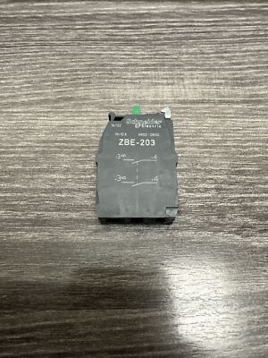 Telemecanique ZBE203 Auxiliary Contact Block / Two NO contacts | eBay