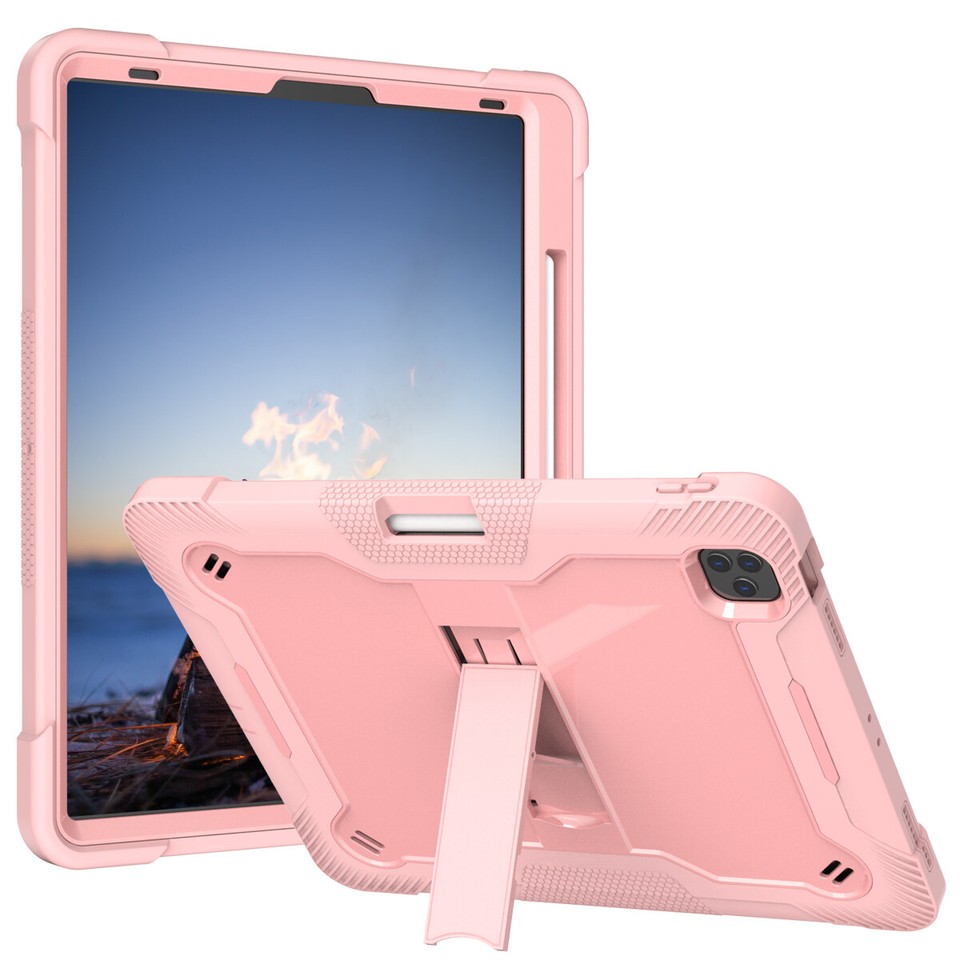 For iPad A16 /10th 9th 8th 7th Gen Shockproof Heavy Duty Armor Rubber ...
