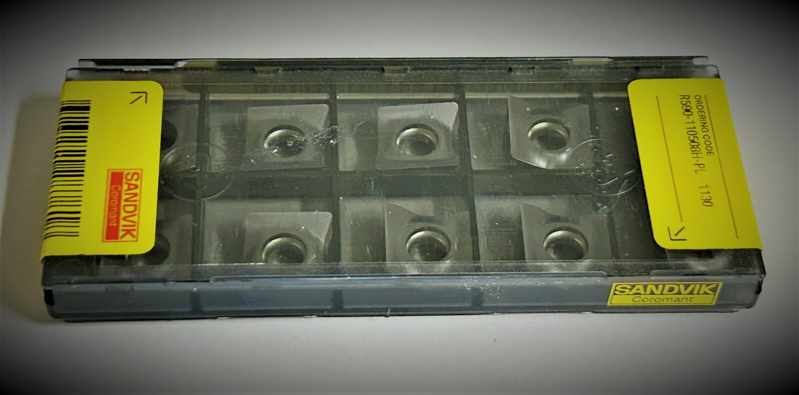 10 pcs. Sandvik R590-110508H-PL 1130 Carbide Inserts | eBay