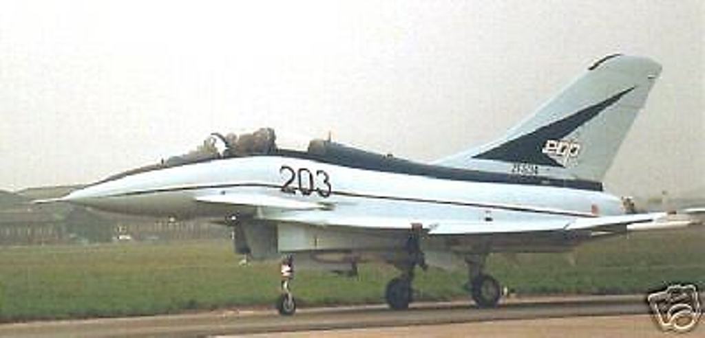 EAP British Aerospace EAP Airplane Wood Model Small Free Shipping | eBay