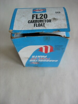New NOS Auto Plus/Hygrade FL20 Carburetor Float Rochester | eBay