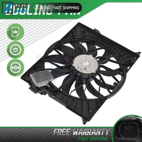 Radiator Cooling Fan Assembly For 2007-2012 Mercedes-Benz S65 AMG S600 ...