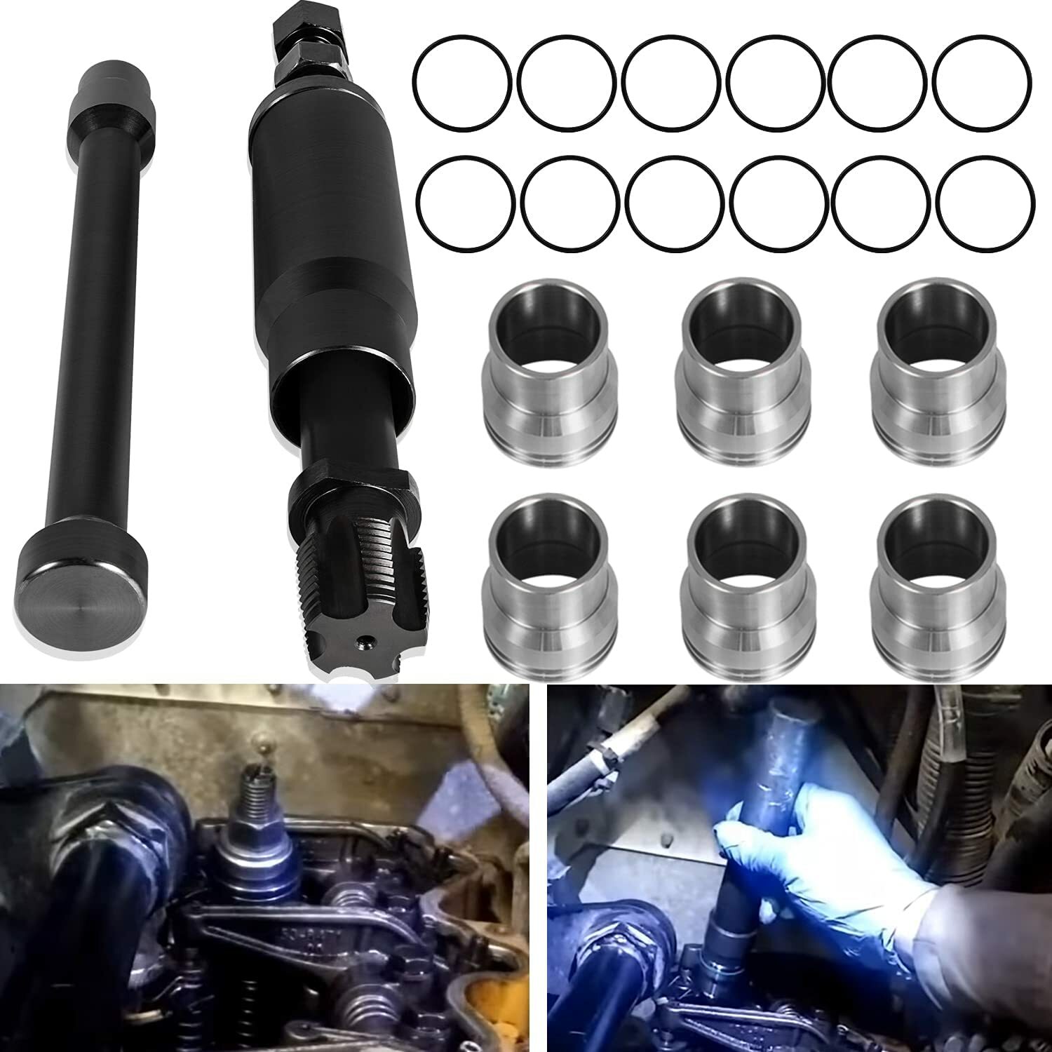 For CAT Caterpillar C7 C9 3126B Injector Sleeve Cup Removal Tool ...