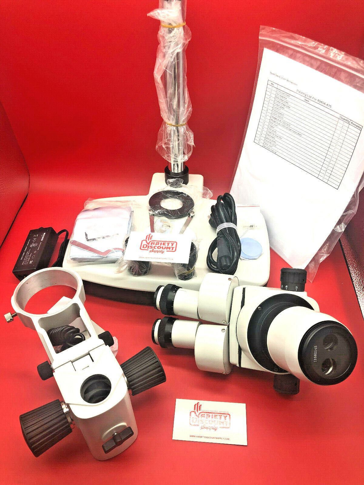 VWR Scientific 89404-476 Stereo Zoom Trinocular Microscope | eBay