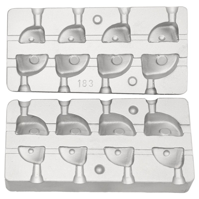 Cheburashka Lead Mold 8 Cavities 11–31g (0.38–1.09oz) + 2 Steel Sheets ...