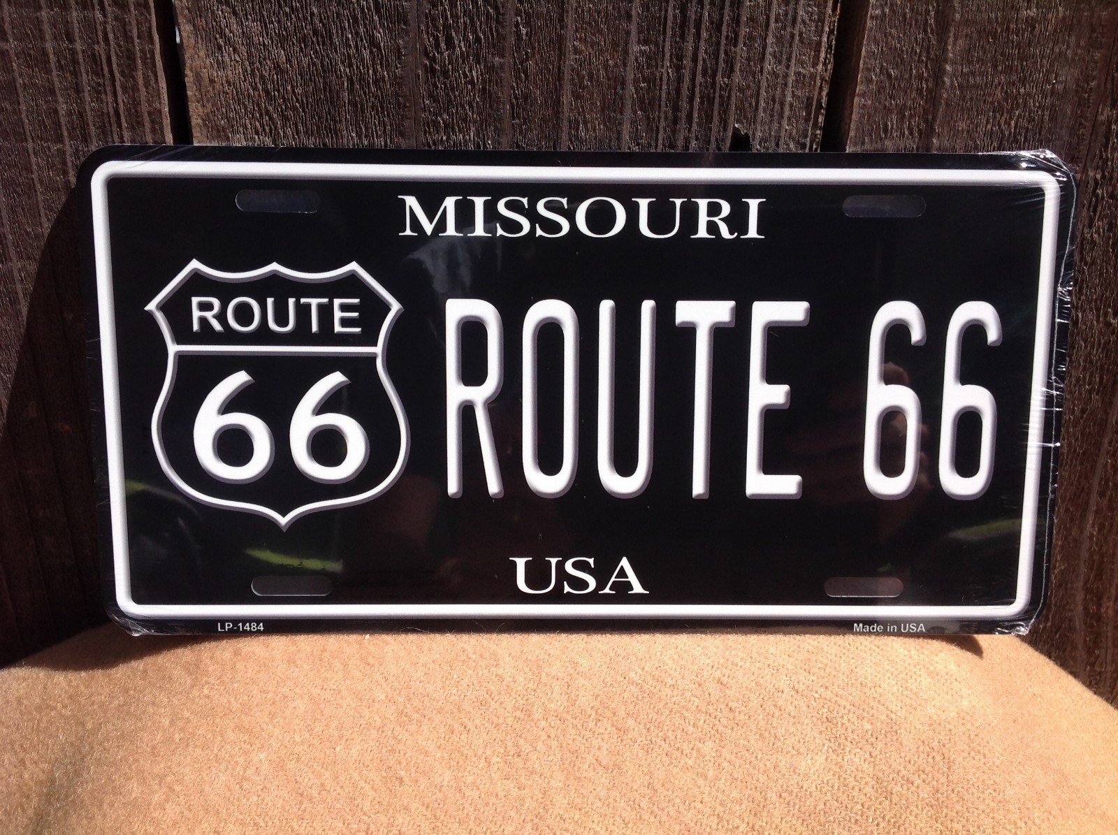 Route 66 Missouri Black White Novelty License Plate Auto Car Vehicle ...
