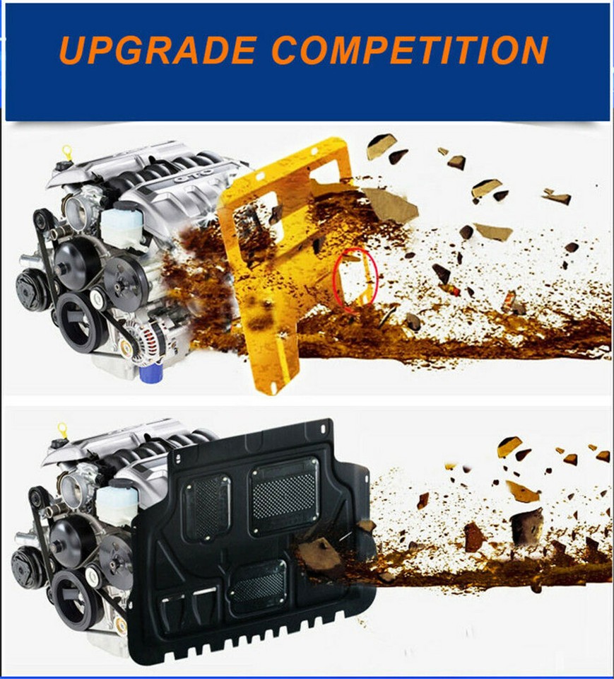 Front Engine Splash Shield Under Cover Assembly For Ford Fusion 2013 ...