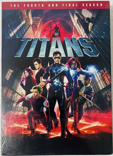 DC Titans: The Complete Fourth Season (DVD) Final Season Sealed Free ...