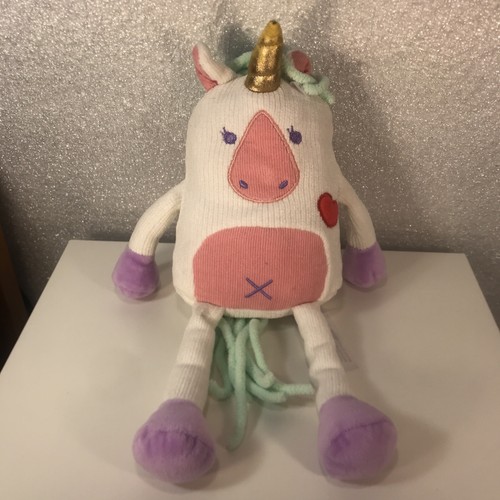 Animal Adventure Valentine Lankies Unicorn Plush Stuffed Animal Toy ...