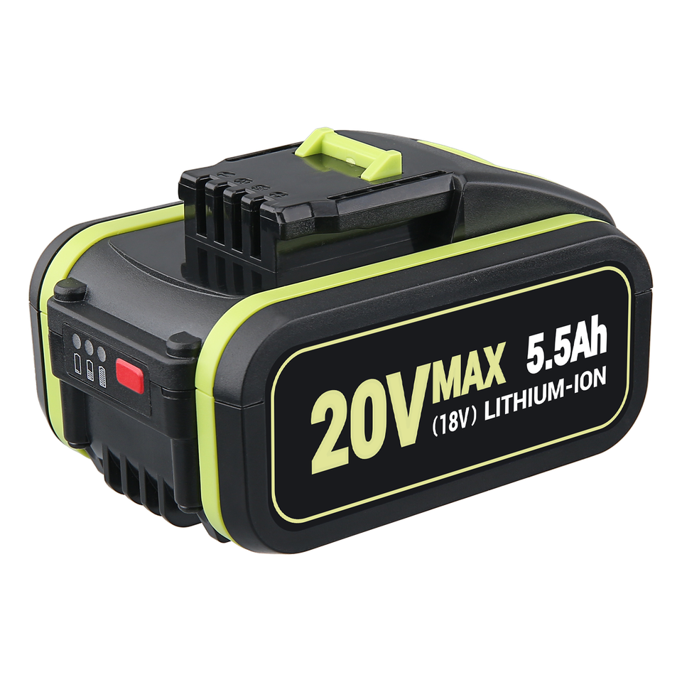 For Worx Powershare 20V 5.5Ah Li-Ion Battery WA3551 WA3551.1 WA3553 ...