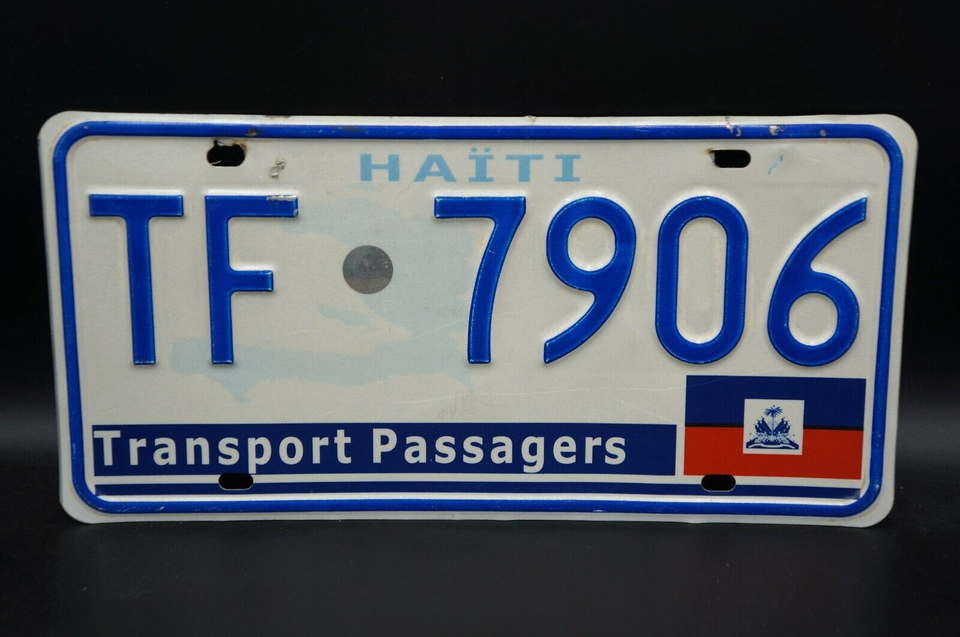 HAITI License Plate - ISLAND of Hispaniola - NICE QUALITY | eBay
