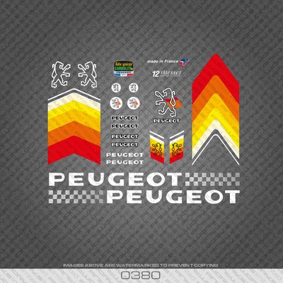 Decals, Stickers - Peugeot Bicycle Decal - Nelo's Cycles