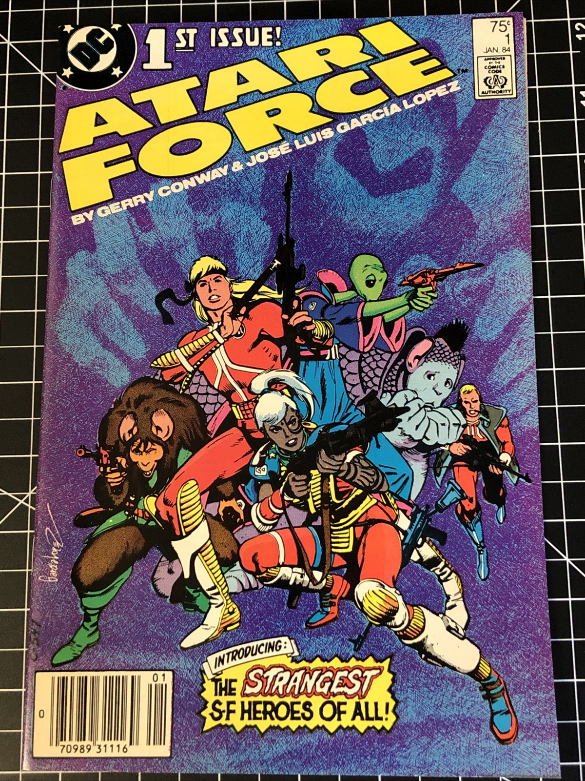 ATARI FORCE #1 NM NEWSSTAND (DC Copper Age comic - 1984) B2 | eBay