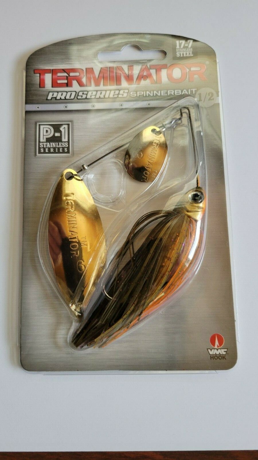 NEW Terminator P1 Pro Series Colorado Willow Spinnerbait