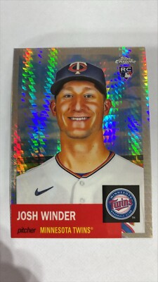 2022 Topps Chrome Platinum Anniversary #115 Prism Refractor Josh Winder ...