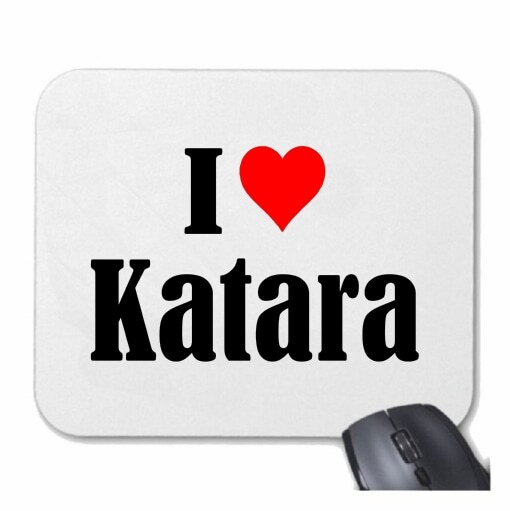 MOUSEPAD Mauspad I Love Katara Ich Liebe Katara | eBay