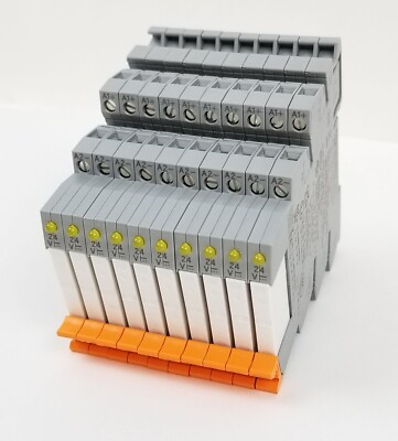10pcs Phoenix Contact Relay Module SPDT 6A 24Vdc 2909524 PLC-RSC-24DC ...