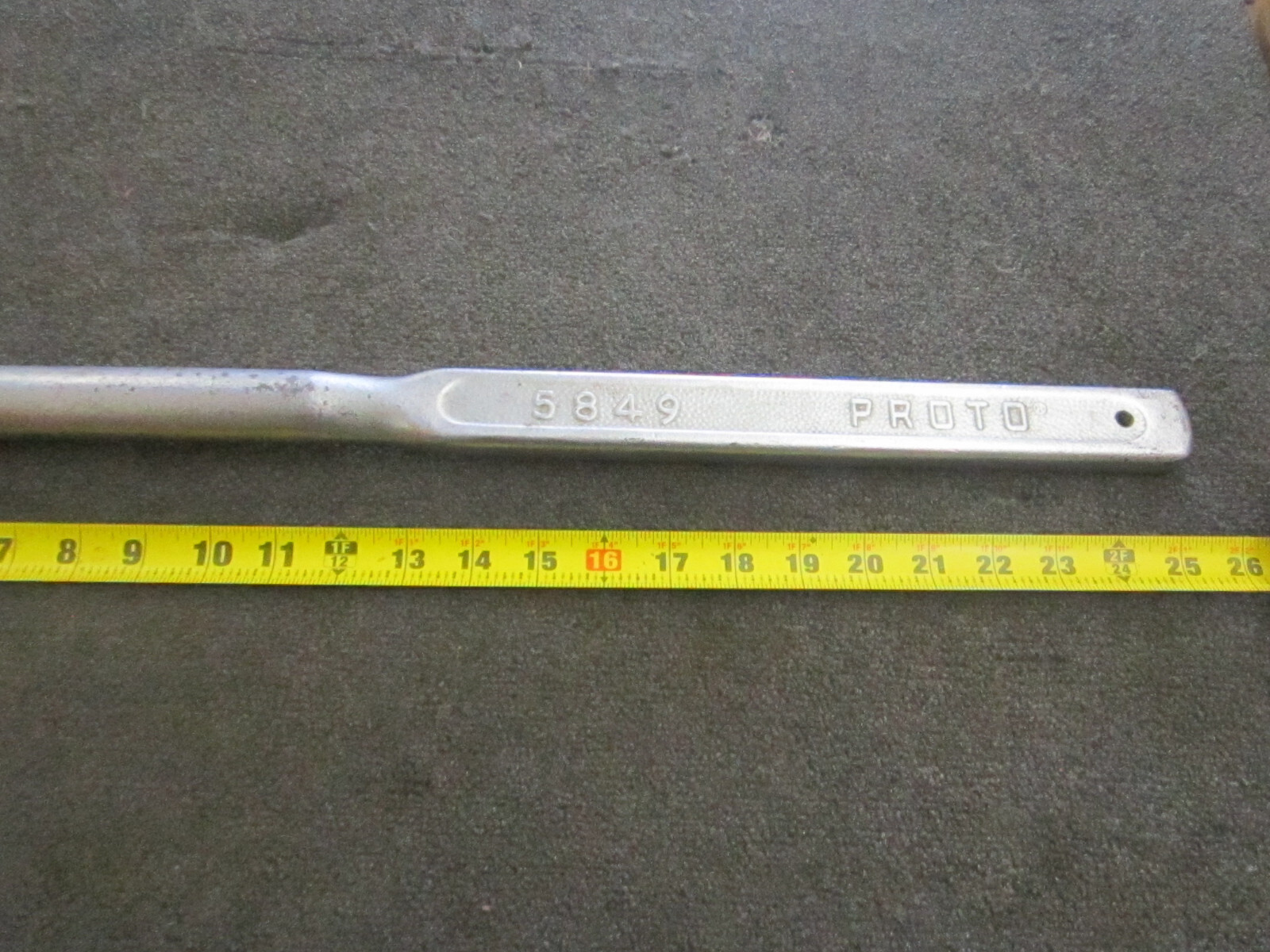 PROTO Ratchet Big Socket Wrench Tool 5849 RARE USA | eBay