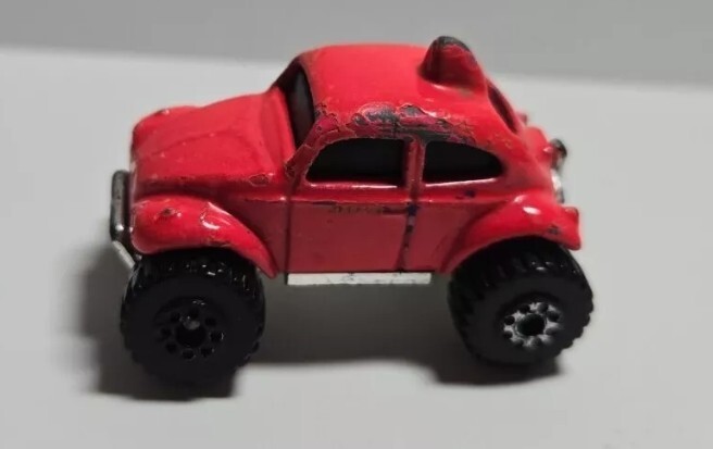 Hot Wheels Vintage Car 1983 HOT BUG RACING Malaysia Micro Pink Baja Bug ...