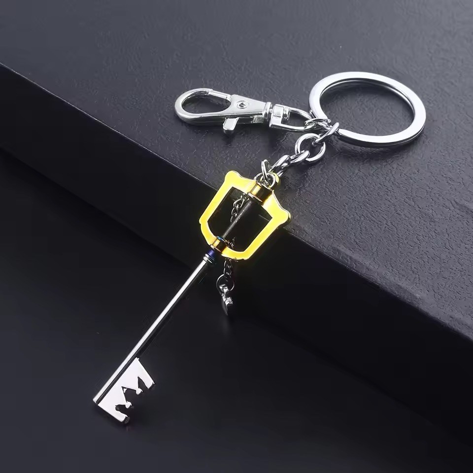 Kingdom Hearts Keychain Sora Key Keyblade Keyring Accessory | eBay ...