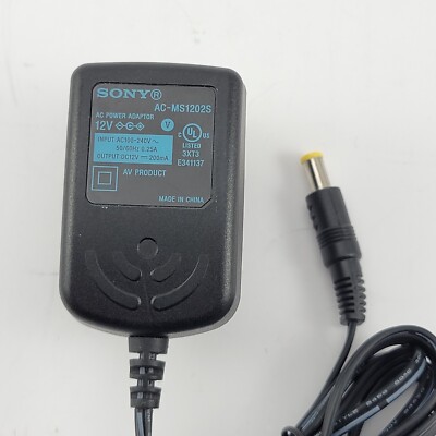 OEM Sony AC-MS1202S Charger AC Adapter Power Supply for MDR-IF245RK MDR ...