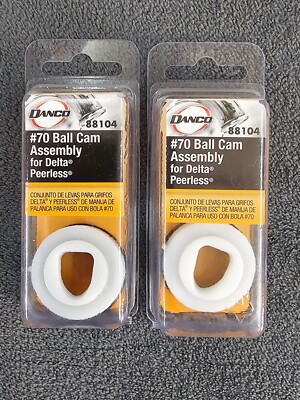 (2) Danco Faucet Repair Kit for Delta Single Lever Handle Faucet 88104 ...