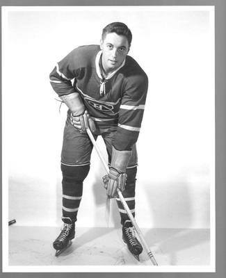 Original David Bier Studio Embossed Canadiens Photo Jean Beliveau! | eBay
