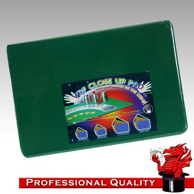 VDF Magicians Close Up Pad / Mat / Plain Green - Magic - Standard Size ...