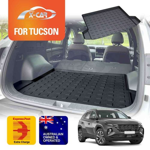 Boot Liner for Hyundai Tucson 2021+ Heavy Duty Cargo Trunk Mat Luggage ...