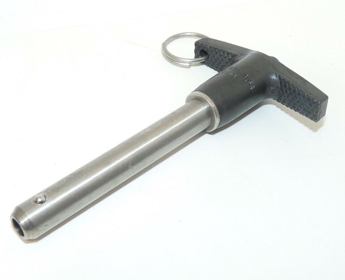 Avibank AVK BLC6TA22S Push Button Stainless Ball Lock Pin 3/8 in D 2.2 ...