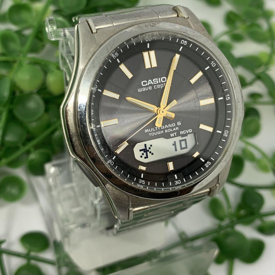 CASIO Wave Ceptor 5161 WVA-M630 Tough Solar Multi Band 6 Water Resist ...