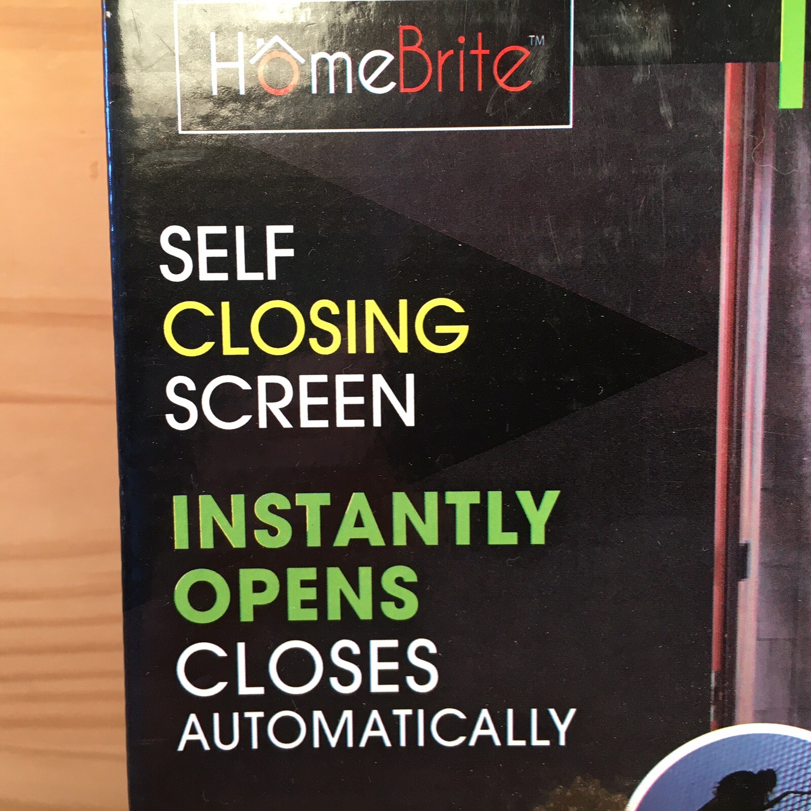HomeBrite MAGNETIC MESH "Black" Self-Closing Screen Doorway Curtain Door Closure | eBay