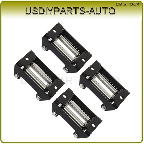 Winch Roller Fairlead Bolt Pattern 4-1/4" 3000 - 4000 LBS Universal ...