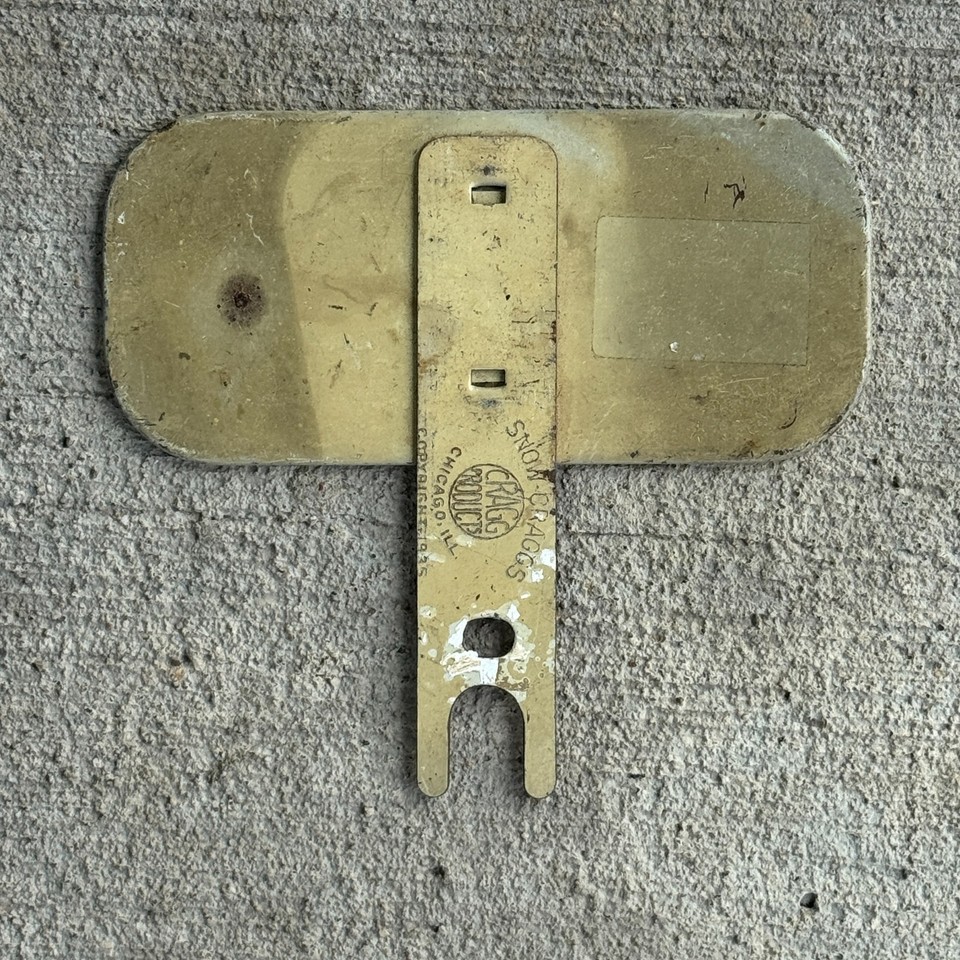 1940 Willkie Republican License Plate Topper Political President Snow ...