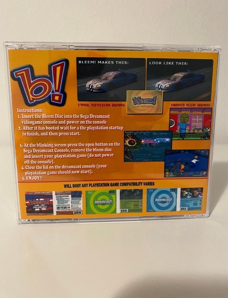 Bleem Beta Boot Disc (Sega Dreamcast) | eBay