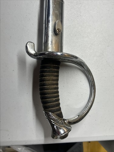 ROTC? USMC U S MARINES CORPS MILITARY OFFICER DRESS UNIFORM NCO SWORD ...