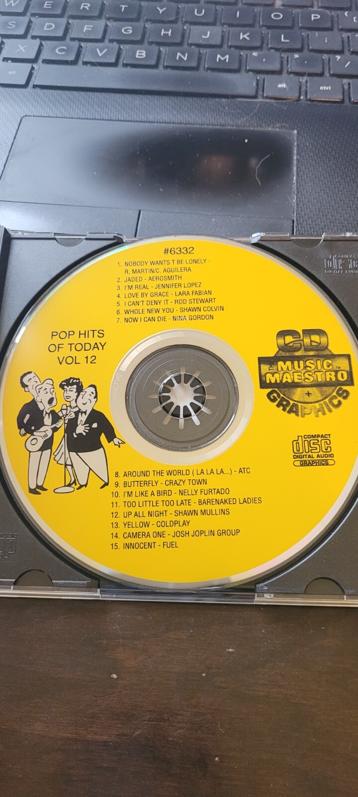 6332 MUSIC MAESTRO KARAOKE SINGLE DISC | eBay