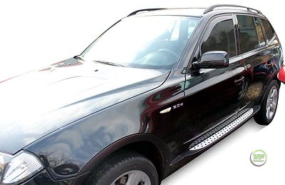 SET OF FRONT HEKO TINTED WIND DEFLECTORS for BMW X3 E83 2003-2010 2pc ...