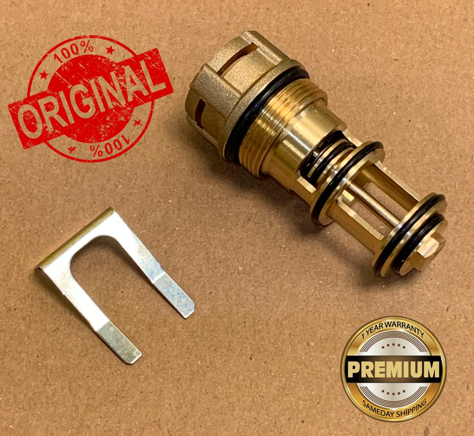 BAXI DUOTEC 24 28 33 40 HE A DIVERTER VALVE CARTRIDGE 7656807 720003100 ...