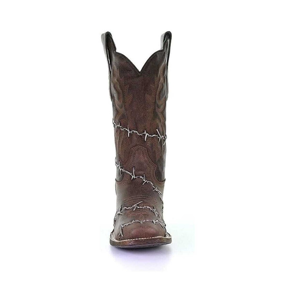 CORRAL Women's Brown Barbed Wire Woven Western Boots (A3815) | eBay