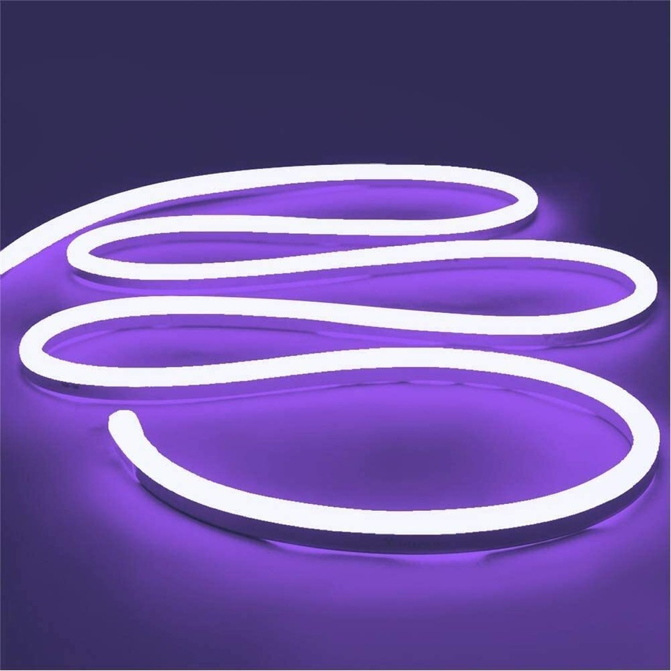 1M 2M 3M 5M 12V Flexible Sign Neon Lights Silicone Tube LED Strip ...