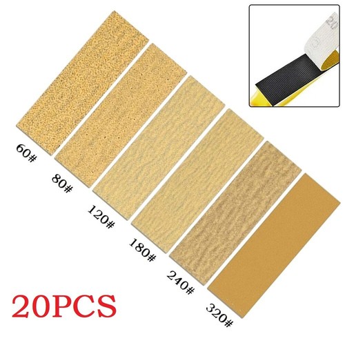 Sandpaper Sander Paper 60-320Grit Accessories Detail Finishing ...