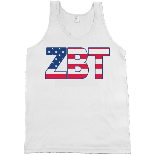 Zeta Beta Tau Bella + Canvas Tank Top Shirt ZBT Fraternity USA Flag ...