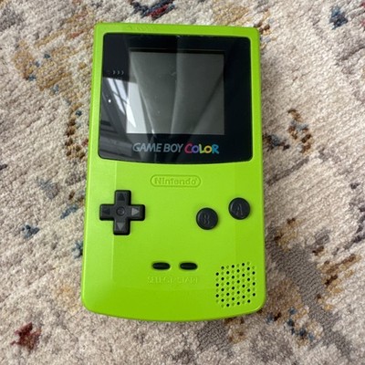 Nintendo Gameboy Color - Lime Green Non-Working - Video Games Console ...